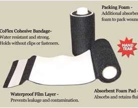 CoFlex UMAFD (Universal Medic Absorbent Foam Dressing) | Special Medics