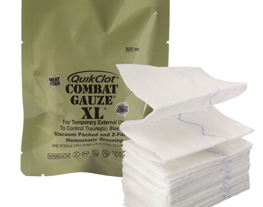 QuikClot Combat Gauze Z-fold XL | Special Medics